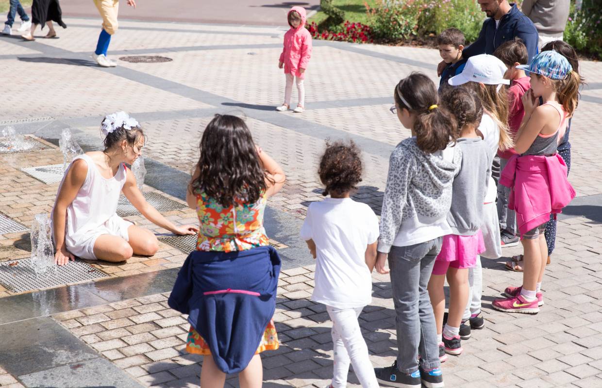 Retour sur la partie de cache-cache au parc du Vivier - Les Escales